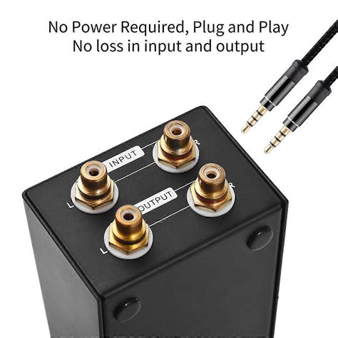 Passive Volume Controller Mini Passive Preamp Active Speaker Volume Adjustment Controller