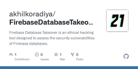 Github Akhilkoradiyafirebasedatabasetakeover Firebase Database Takeover Is An Ethical