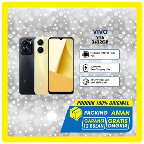 Jual Vivo Y Ram Gb Baru Original Bergaransi Resmi Vivo Tahun Shopee Indonesia