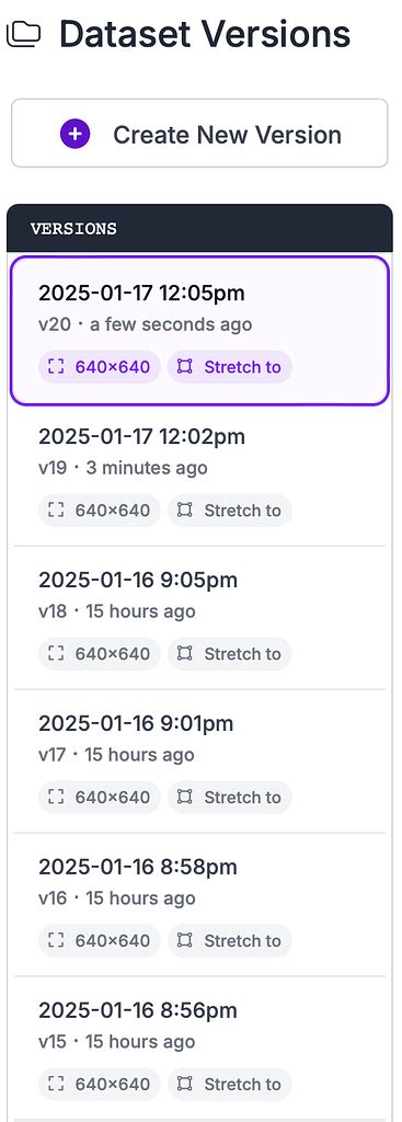 Dataset New Version Not Working 🤝 Community Help Roboflow
