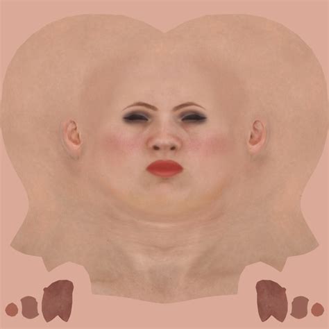 3d Redhead Woman Turbosquid 2369359