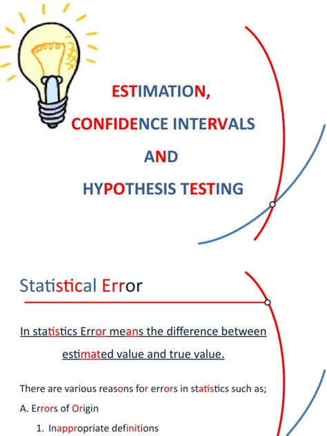 Hypothesis Testing Pdf Statistical Significance Type I And Type Ii Errors
