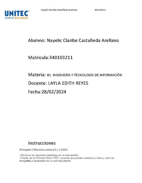 U2 E2 Ncc Resumen Analisis Ia Alumno Nayelic Claribe Castañeda