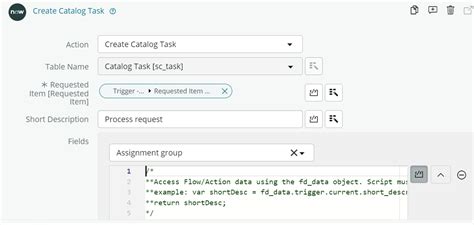 Solved Flow Designer To Set Assignment Group Based On Var Servicenow Community