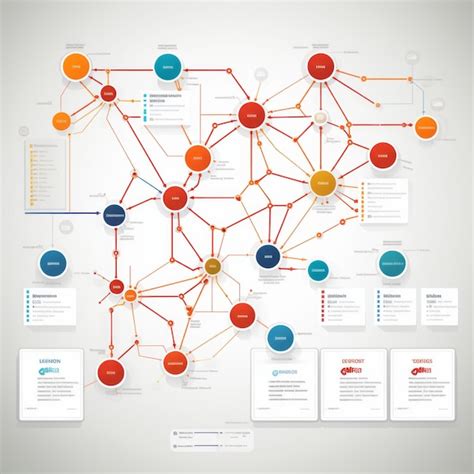 Ilustración Eficiente De Diagrama De Flujo En Un Fondo Blanco Limpio