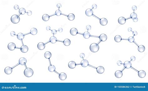 Molecule Model Hyaluronic Acid Molecules Chemical Science Organic