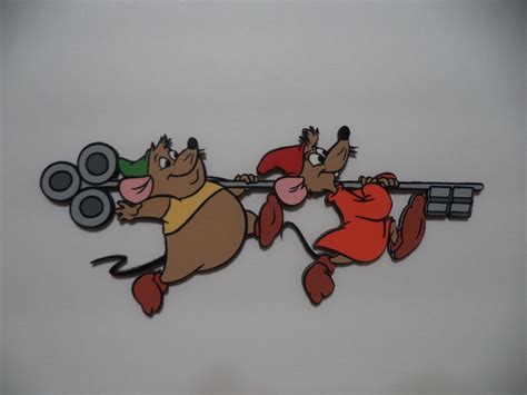 NEW IMPROVED Cinderella S Jaq Gus Running With The Key Etsy