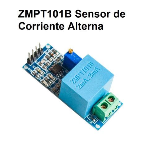 módulo zmpt101b sensor corriente alterna para arduino electroart