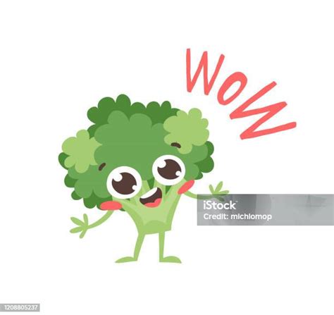 만화 그리기 채식 이모티콘입니다 손으로 그린 감정적 인 식사 실제 벡터 일러스트 아브로콜리 창조적 인 잉크 아트 작업 음식과