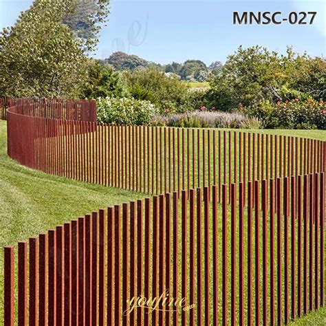 Corten Steel Fence Panels For Outdoor