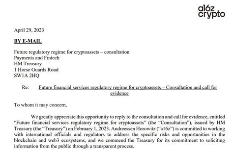 A16z Crypto Urges The Uk To Consider More Nuanced Regulatory Framework The Block