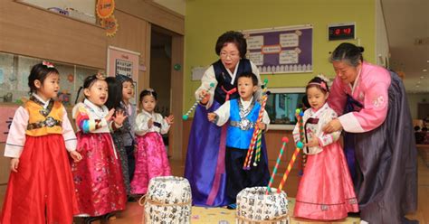 조부모와 함께하는 어린이집 설맞이 행사