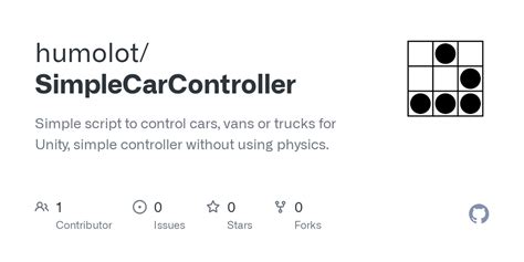 Github Humolotsimplecarcontroller Simple Script To Control Cars Vans Or Trucks For Unity