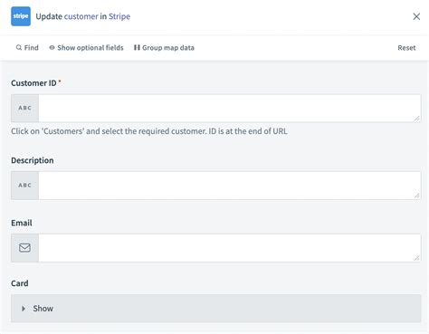 Workato Connectors Stripe Update Customer Action Workato Docs