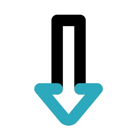 Down Sign 1 Vector Svg Icon Svg Repo