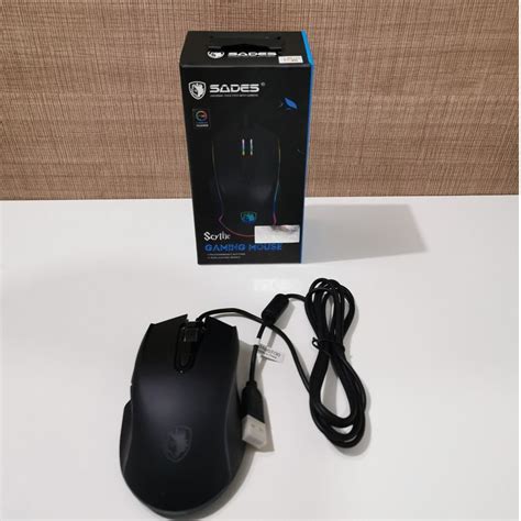 Jual Sades Scythe Gaming Mouse Rgb Lightning Mode Shopee Indonesia