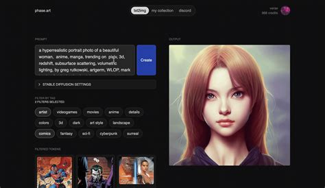 Added Stable Diffusion To My Prompt Generator Phaseart Now You Can Build A Prompt By