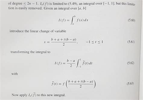 Repeat Problem 4 Of Section 51 But Use The Gaussian