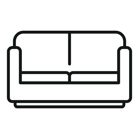 Lounge Textile Sofa Icon Outline Vector Interior Furniture 20661121 Vector Art At Vecteezy