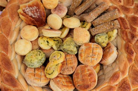 面包种类繁多美食蛋糕核桃小麦酵母饼干面粉脆皮多样性面团高清图片下载 正版图片322134385 摄图网