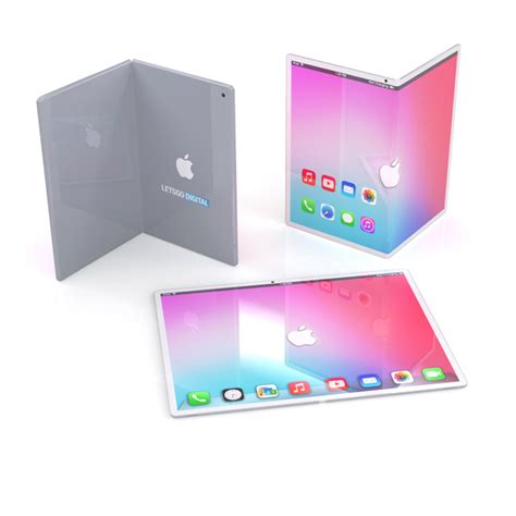 폴더블 디스플레이 적용한 아이패드 컨셉 렌더링 이미지 등장 보드나라