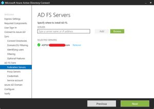 Installing And Configuring ADFS Federation With Azure AD Solution Zone