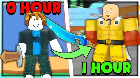 I Became Overpowered In 1 Hour Sword Fighters Simulator ROBLOX YouTube