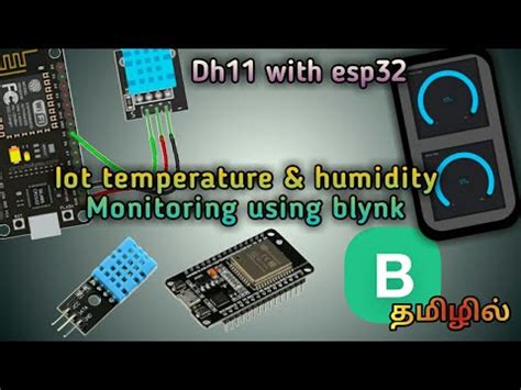 Electronic Tamil Iot Temperature Humidity Monitoring Esp
