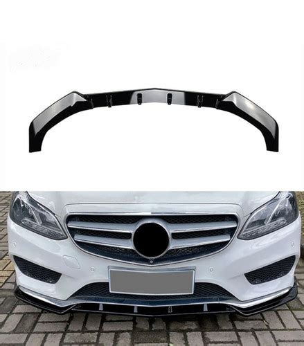 Mercedes Benz E350 Front Bumper Lip Splitters For W212 2014 2016 E250