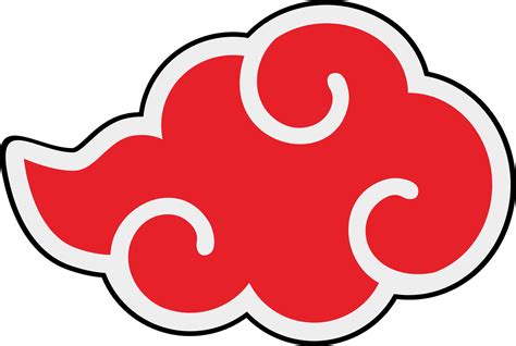 This Is The Pattern On The Akatsuki Costume 40521741 Vector Art At Vecteezy