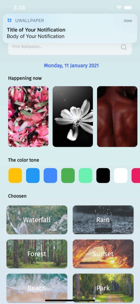 Uwallpaper Hd Wallpaper Full Flutter App With Animation Getx