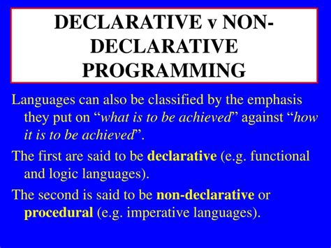 ppt comp205 comparative programming languages powerpoint presentation
