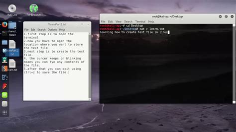 Creating And Editing Of Text Files In Linux YouTube