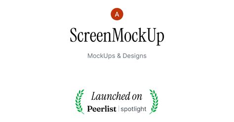 Screenmockup Peerlist