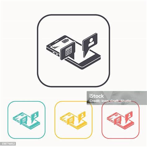 스마트폰 서비스 3d 제품의 등각투영 백색과 아이콘 세트 0명에 대한 스톡 벡터 아트 및 기타 이미지 0명 기업 재무와