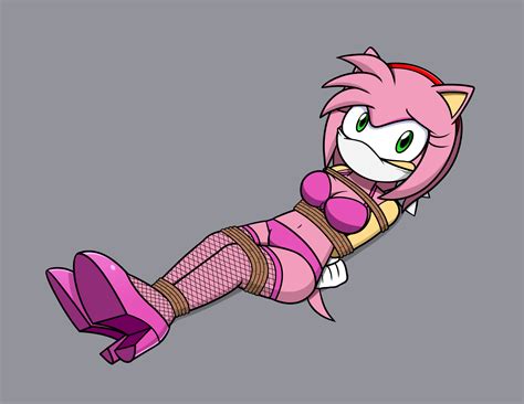 Rule 34 Amy Rose Bondage Bound Bound Ankles Bound Arms Bound Legs