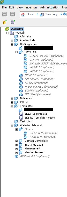 shrink vcenter database engineer 404