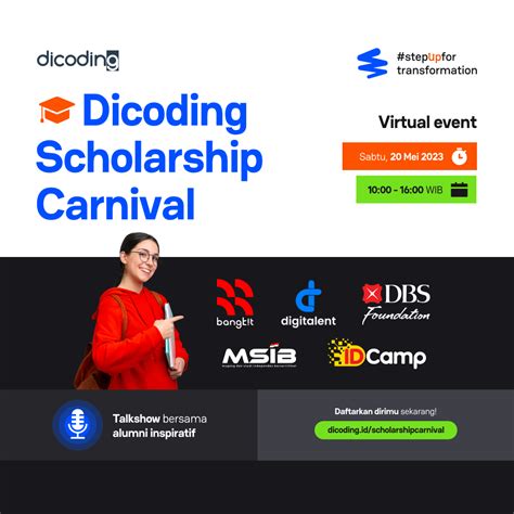 Dicoding Scholarship Carnival Dicoding Indonesia