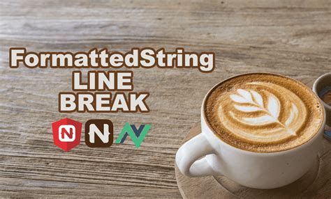 How To Insert A Line Break Using A Formattedstring In Nativescript Nativescripting