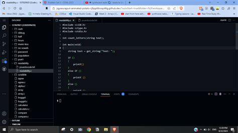 can t se color coding in cs50 ide r cs50