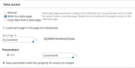 how configuring keyed data pages in pega 8 pega ks