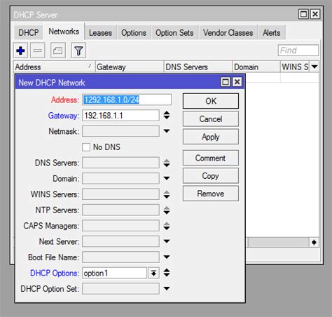 راه اندازی dhcp server نحوه راه اندازی سرویس DHCP آموزش کاربردی میکروتیک