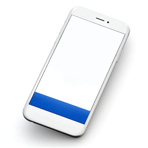 Premium AI Image Mobile Phone Smartphone With An Empty Screen On The Table Mockup The Creator