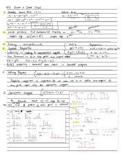 301 Exam 1 Cheat Sheet Pdf Course Hero