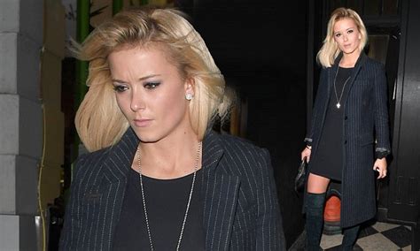 Made In Chelseas Olivia Bentley Teases Her Toned Pins Daily Mail Online