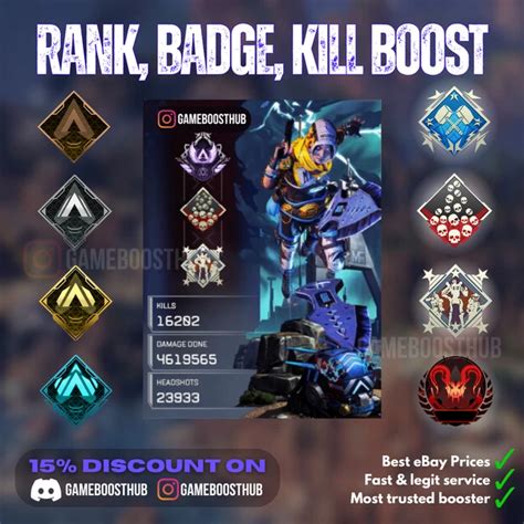 Season 18 Apex Legends 4k And 20 Kill Badges Ranked Boost All Platforms Eur 1 00 Picclick Fr