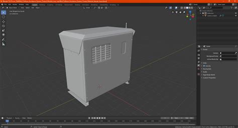Bird Collision Avoidance System Control Module 3d Model 39 Fbx Max
