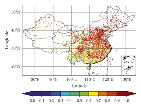 Spatial Distribution Of R² For Six Machine Learning Models A Mlr R²