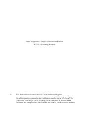 AC551 Unit4Assignment1 Docx Unit 4 Assignment 1 Chapter 4 Discussion