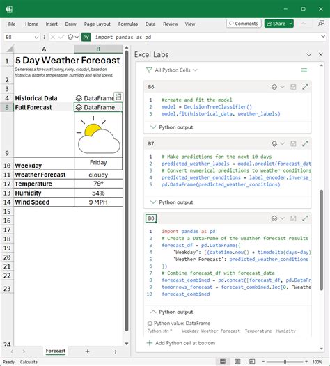 Introducing The Python Editor From Excel Labs Microsoft Community Hub